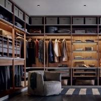 China Contemporary Design Style YALIG Veneer Modern Corner Wardrobes for Bedroom Furniture for sale