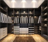 China Stylish Mail Packing Wooden Open Wardrobe for Interior Design and Closet Organization for sale