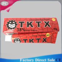 China Red tktx38% Pain Relief Microneedling Numbing Cream 10g Painless For Body Piercing for sale