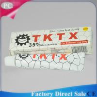 China White TKTX35% Permanent Makeup Tattoo Pain Relief Cream Anesthetic Numb Pain Killer 10g Cream for sale