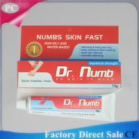 China 10g Dr Numb Painless Topical Anesthetic Cream For Laser Hair Removal Permanent Makeup for sale