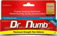 China Dr numb Tattoo Pain Relief Cream Permanent Makeup Anesthetic Numb Painless Cream for sale