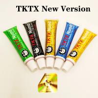China TKTX Black 75% Fast Numbing 10g Anesthetic Pain Relief Cream For Tattoo for sale