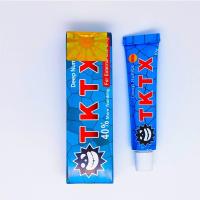 China 40% Blue Tktx Numbing Cream Numb Pain Killer Cream Anaesthetic For Tattoo Permanent Makeup for sale