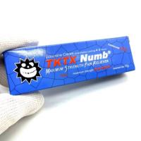 China New Tktx Green 75% Numb Anaesthetic Cream Tattoo Body Strong Numbing Cream Tattoo Supply for sale