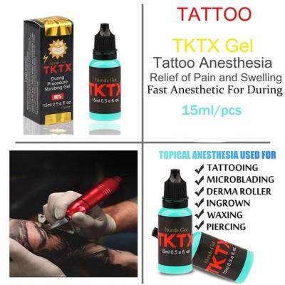 China Wholesale 15ml 30ml Blue Tktx Supernumb Numbing Gel Cream Permanent Makeup Microblading Tktx Blue Numb Gel for sale