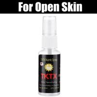 China Tktx Spray Topical Anesthesia Lidocain Tktx Tattoo Numb Gel Midway Assiatance Surgery Permanent Makeup Beauty Body Eyebr for sale