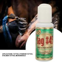 China Factory Professional Tag45 Topical Anesthetic Swelling Gel for Tattooing Permanent Makeup Tattoo Supply for sale