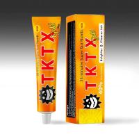 China Gold TKTX Tattoo Pain Killer Numb Product Anaesthetic Numb Cream For Eyeliner Eyebrow Tattoo Pain Relief Pain Stop Cream for sale