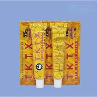 China Tktx 75% Topical Pain Relief Cream Permanent Makeup Painless Anaesthetic Numb Cream for sale