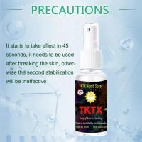 China Whosale Custom Logo 15ml and 30ml Tktx Super Fast and Deep Numb Tktx Numbing Cream Gel Blue Tktx Supernumb Gel for sale
