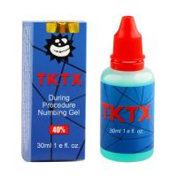 China Whosale Custom Logo 15ml and 30ml Tktx Super Fast and Deep Numb Tktx Numbing Cream Gel Blue Tktx Supernumb Gel for sale