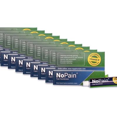 China Nopain Numbing Cream Tattoo Pain Relief Cream Anesthetic Numb Pain Killer Cream 30g for sale