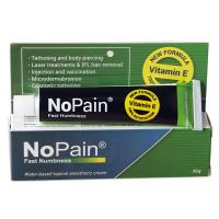 China Nopain Numbing Cream Tattoo Pain Relief Cream Anesthetic Numb Pain Killer Cream 30g for sale