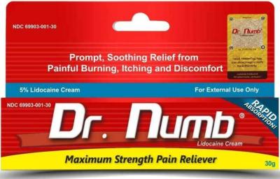 China Factory OEM Dr Numb Eye Anesthetic Cream No Pain Cream For Eyebrow Eyeliner Tattoo for sale