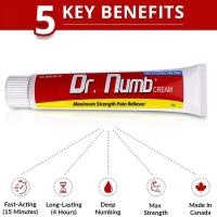 China Dr Numb Permanent Makeup Painless Numbing Cream Anesthetic Pain Killer Cream For Tattoo for sale