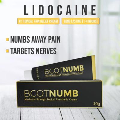 China Bcot Anaesthetic Numbs Skin Fast Cream No Pain Cream For Tattoo Makeup Factory Supply for sale