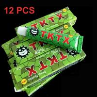 China Green TKTX40% Anaesthetic Numb Cream Pain Stop Cream Pain Relief Cream For Micro Needle Factory Supply for sale