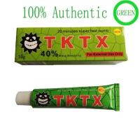 China Green TKTX40% Anaesthetic Numb Cream Pain Stop Cream Pain Relief Cream For Micro Needle Factory Supply for sale