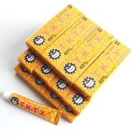 China Yellow TKTX40% Micro Needle Piercing Numb Cream Anesthetic Pain Stop Cream for sale