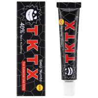 China Black TKTX40% Tattoo Piercing Numb Cream Anesthetic Skin Fast No Pain Cream for sale