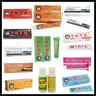 China 10g TKTX Tattoo Fast Pain Relief Cream No Pain Anaesthetic Numb Cream For Permanent Makeup for sale
