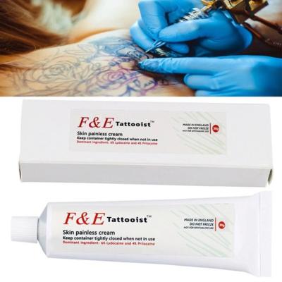 China F&E Tattooist Tattoo Pain Killer Anaesthetic Numbing Cream For Eyeliner Eyebrow Pain Relief for sale