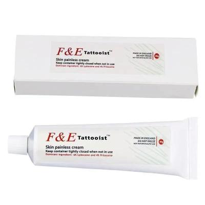 China F&E Tattooist Topical Anesthesia Cream Tattoo Pain Killer Numb For Eyeliner Eyebrow for sale