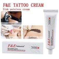 China F&E Tattooist  Pain Stop Cream Permanent Makeup Topical Anaesthetic Numb Pain Relief Cream for sale