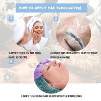 China F&E Tattooist  Pain Stop Cream Permanent Makeup Topical Anaesthetic Numb Pain Relief Cream for sale
