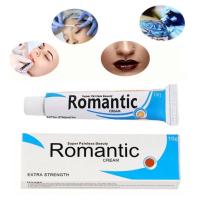 China Romantic Pain Stop Cream Permanent Makeup Topical Anaesthetic Numb Pain Relief Cream for sale