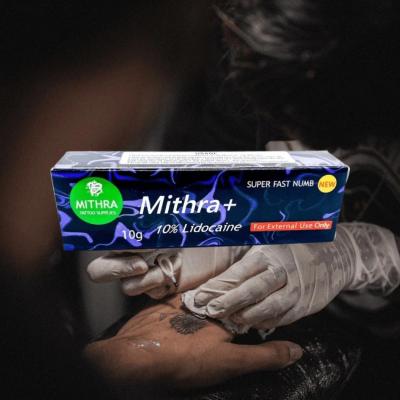 China Mithra Anaesthetic Fast Acting Numbing Cream For Tattoo Piercing Permanent Makeup for sale