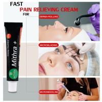 China Mithra Tattoo Pain Killer Numb Product Pain Relief Pain Stop Painless Anaesthetic numb cream For Permanent Makeup for sale
