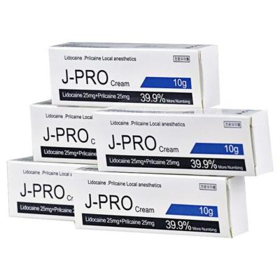 China Jpro Anaesthetic Numbs Skin Fast Cream No Pain Cream For Tattoo Makeup Factory Supply for sale