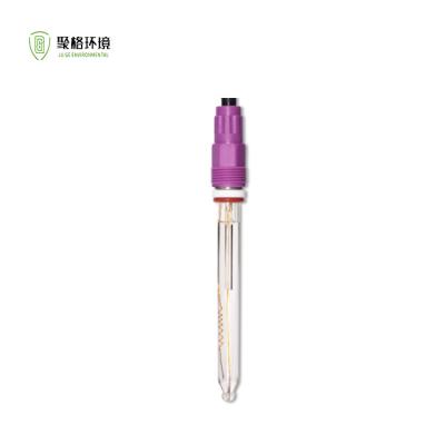 China Industrial Analog pH Electrode Sensor for Lime Water Calcium Hydroxide Medium | 0-14 pH Range | 0-100℃ Temperature for sale