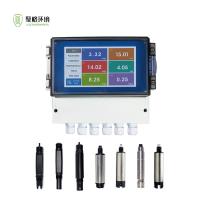 China OEM Split Type Water Quality Analyzer with 5 Sensor Capacity and 7-inch Touchscreen for pH ORP Conductivity DO Monitoring for sale