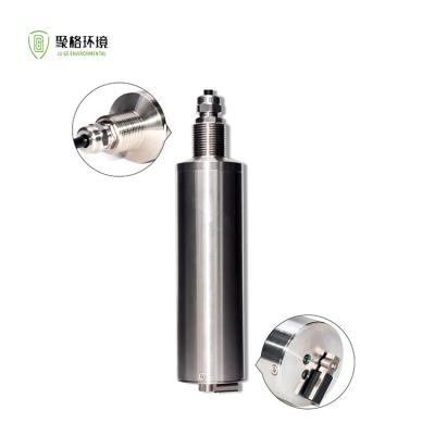 China 316L Stainless Steel Digital Inline Turbidity Sensor with Auto Cleaning, RS485 MODBUS, 4000NTU Range, IP68 Rating for sale