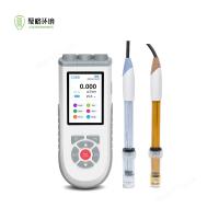 China Portable Dual Channel pH ORP Meter 3.5 inch TFT LCD IP57 Waterproof for Agriculture Tap Water for sale