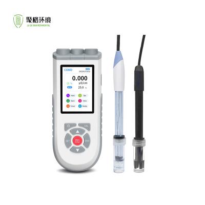China pH Conductivity Dual Channel Multi Parameter Handheld Meter 3000 Data Storage IP57 for sale