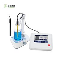 China Touch Screen Laboratory Dual Parameter Conductivity and DO Dissolved Oxygen Meter With Magnetic Stirrer for sale