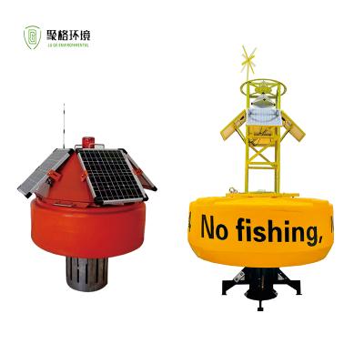 China Solar Powered Floating Buoy Water Quality Monitoring System 0.7m 1.2m 1.5m Multi-Parameter Sensors Wireless Data Transmission for sale