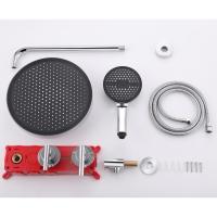 China Wall Mounted Bath Sanitary Ware Concealed Waterfall Shower System Anti Rust ODM for sale