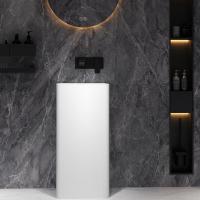 China Freestanding Scratch Proof Bathroom Pedestal Basin Sink For Luxury Powder Room ODM for sale