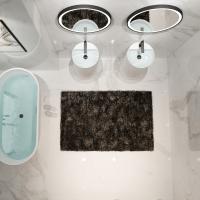 China Seamless Round Bathroom Pedestal Basin Sink Non Porous Solid Surface Stone for sale