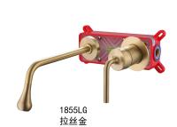 China Stainless Steel Bathroom Faucet Taps Faucet Brushed Brass Matte Black Sanitary Wares for sale