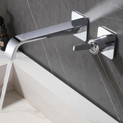 China Square Flat Escutcheon Bathroom Faucet Taps Single Hole Brushed Gold Chrome Gunmetal OEM for sale