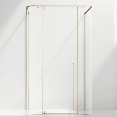China Waterproof Framed Frameless Shower Cubicle Tempered Glass Customized for sale