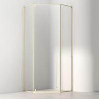 China Seamless Sliding Glass Shower Enclosure Cubicle Custom For Bathroom for sale