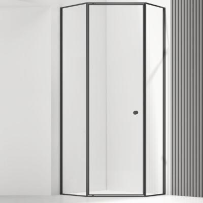 China Stainless steel Frame Tempered Frameless Glass Shower Enclosures For Contemporary Bathroom for sale