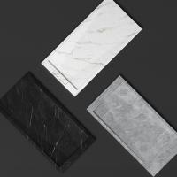 China Anti Stain Marble Texture Solid Surface Shower Tray Base Panel 48x60 Customized for sale